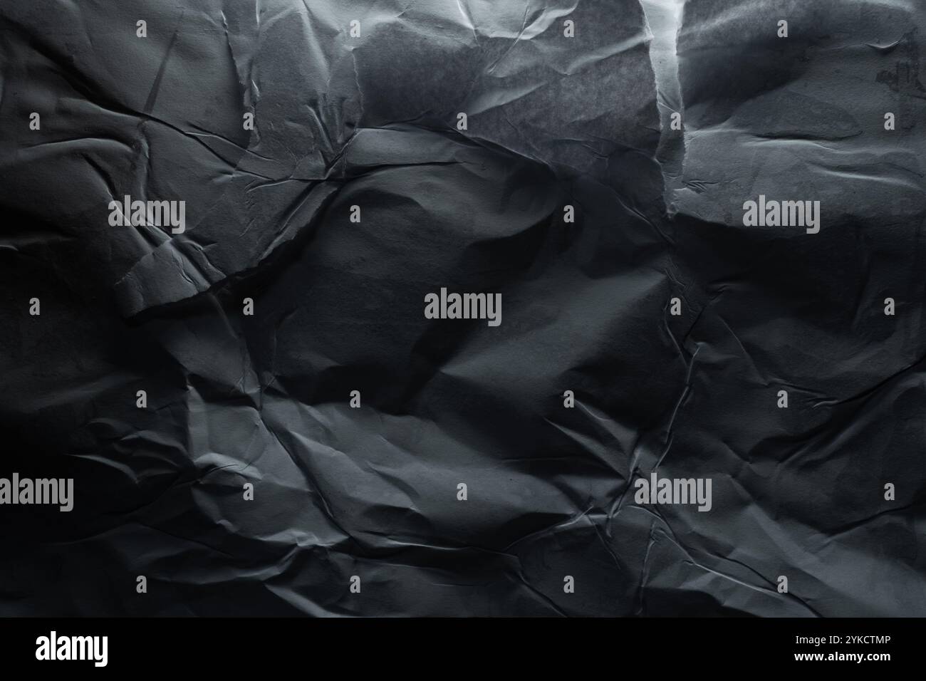 Crumpled and torn black paper texture Stock Photo - Alamy