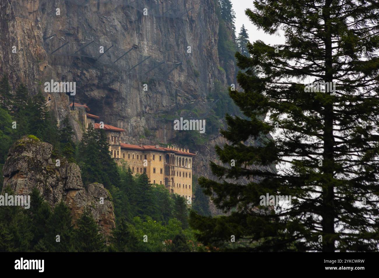 Sumela Monastery or Sumela Manastiri in Trabzon Turkey. Visit Trabzon ...