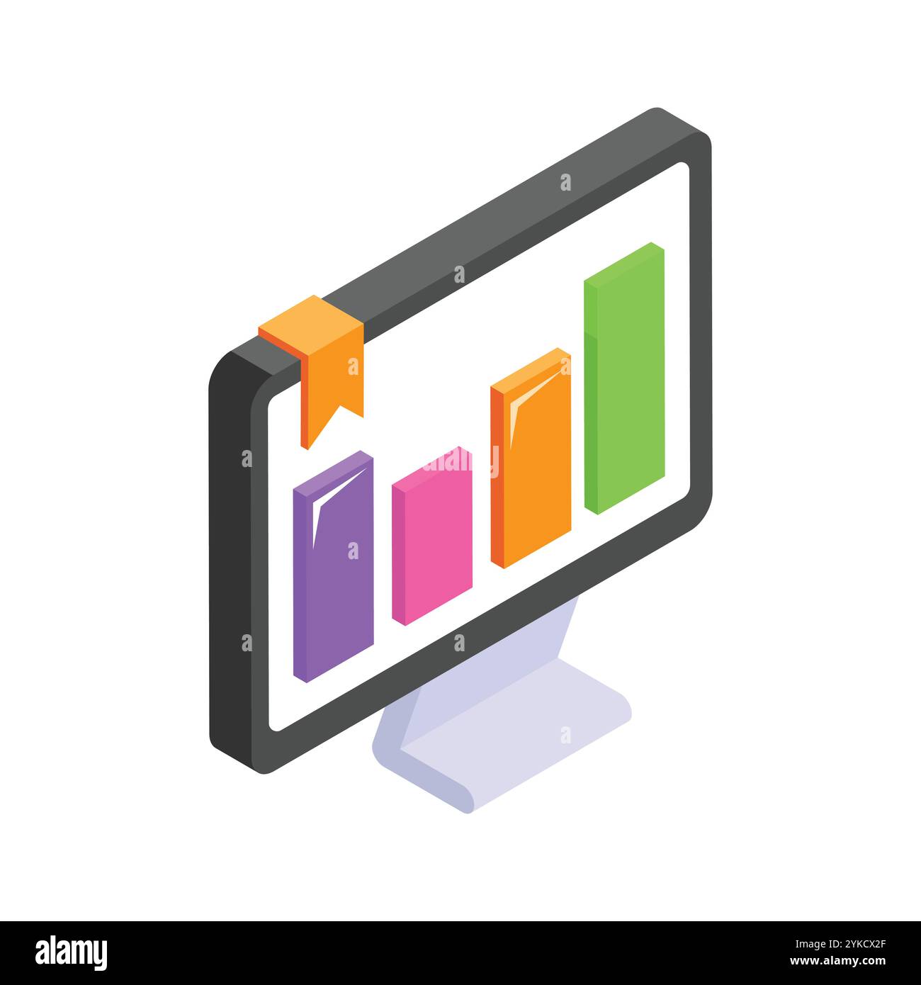 Check this amazing icon of data analytics in trendy style, premium ...