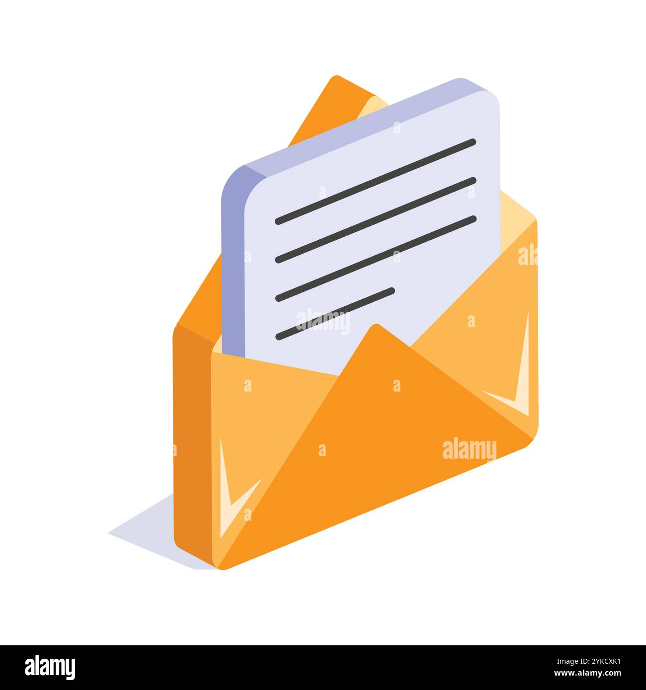 Data document paper isometric Stock Vector Images - Alamy