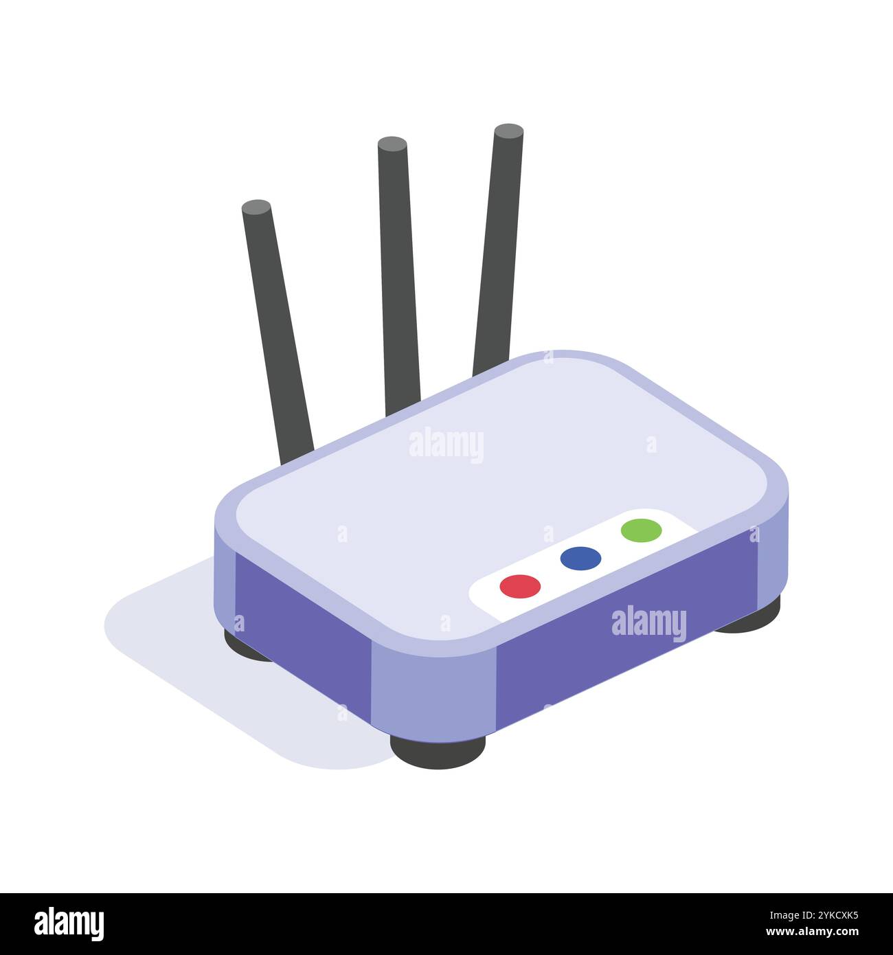 An icon of a wifi router shows a networking device that enables ...