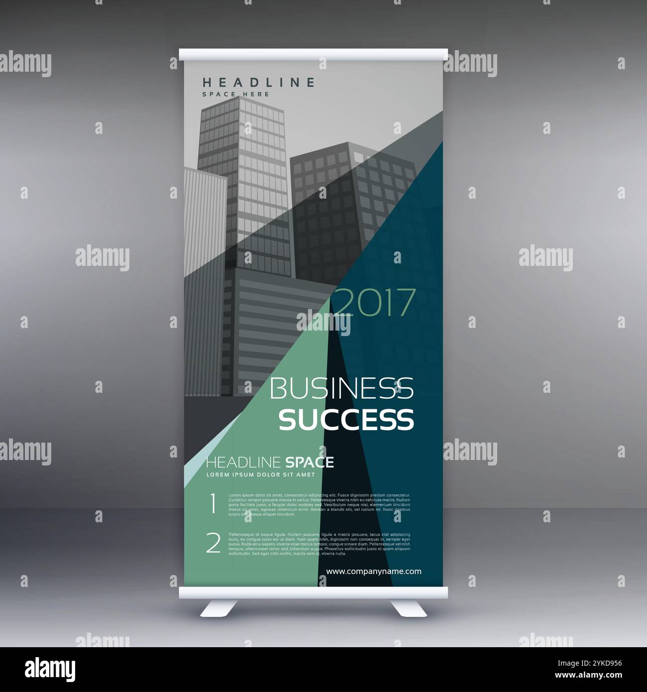 creative standee design with geometric shapes Stock Vector Image & Art ...