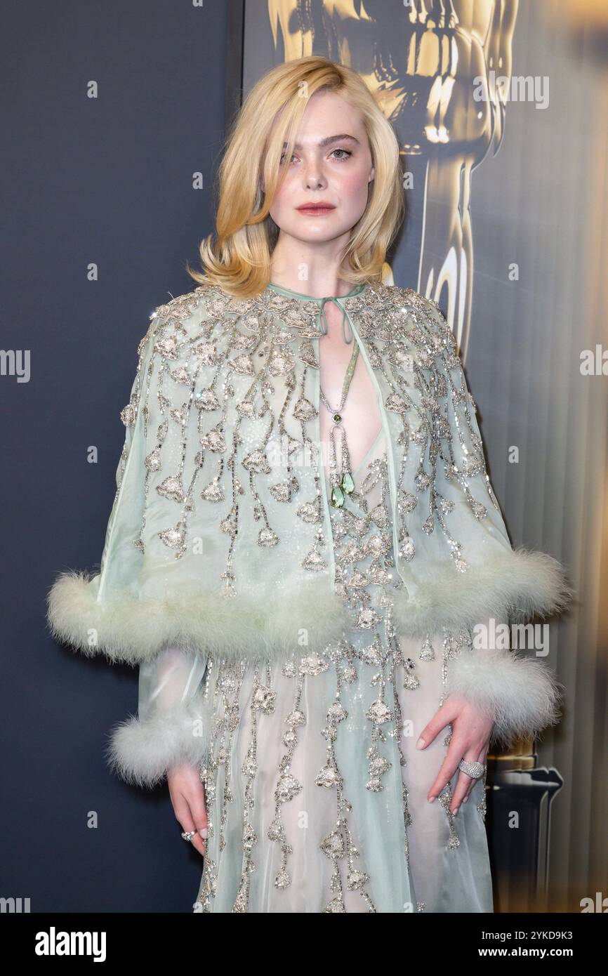 Los Angeles, USA. 17th Nov, 2024. Elle Fanning attends the 15th Annual ...