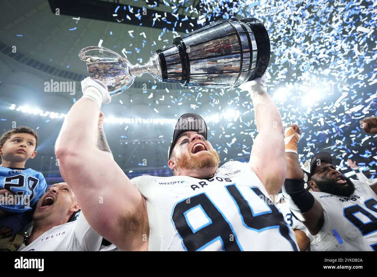 Vancouver, Canada. 17th Nov, 2024. Toronto Argonauts' Jake Ceresna (94 ...