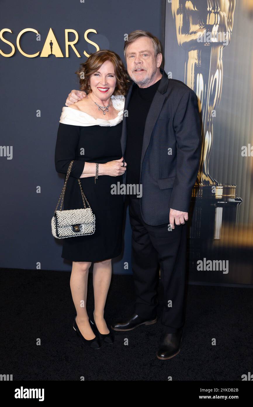 Los Angeles, USA. 17th Nov, 2024. Marilou York and Mark Hamill attend ...