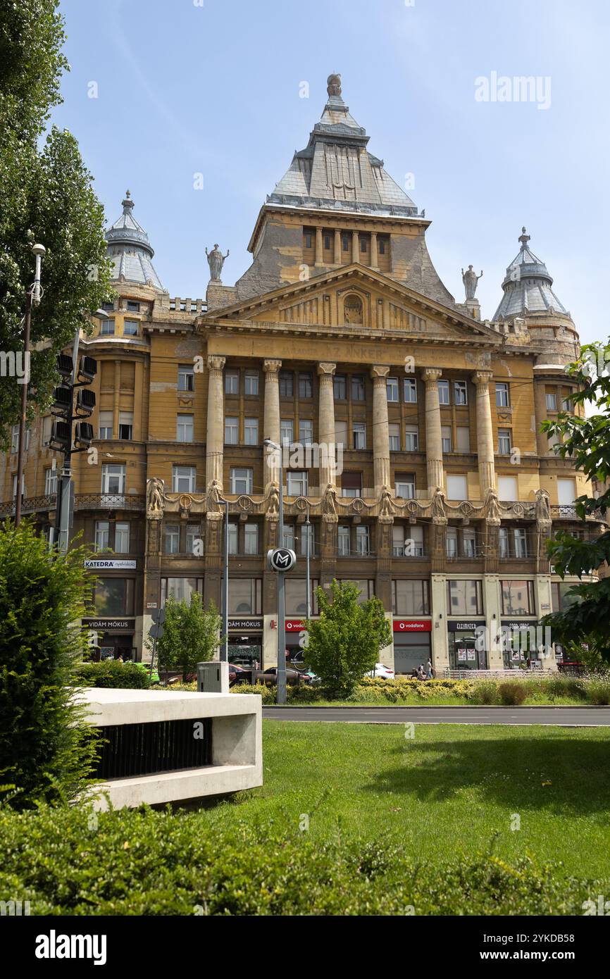 Anker Palace, a building in Terézváros - Hungary Stock Photo - Alamy