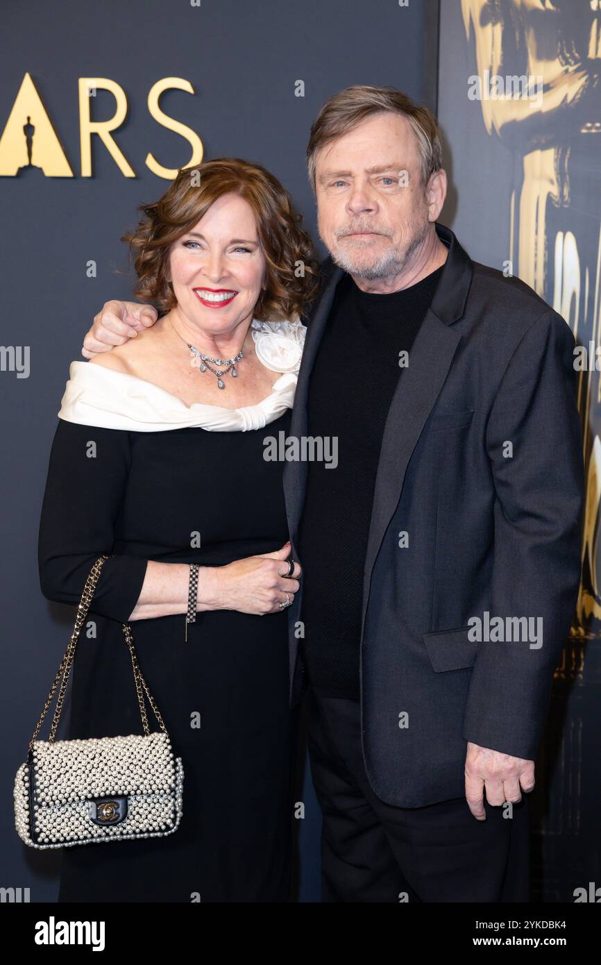 Los Angeles, USA. 17th Nov, 2024. Marilou York and Mark Hamill attend ...