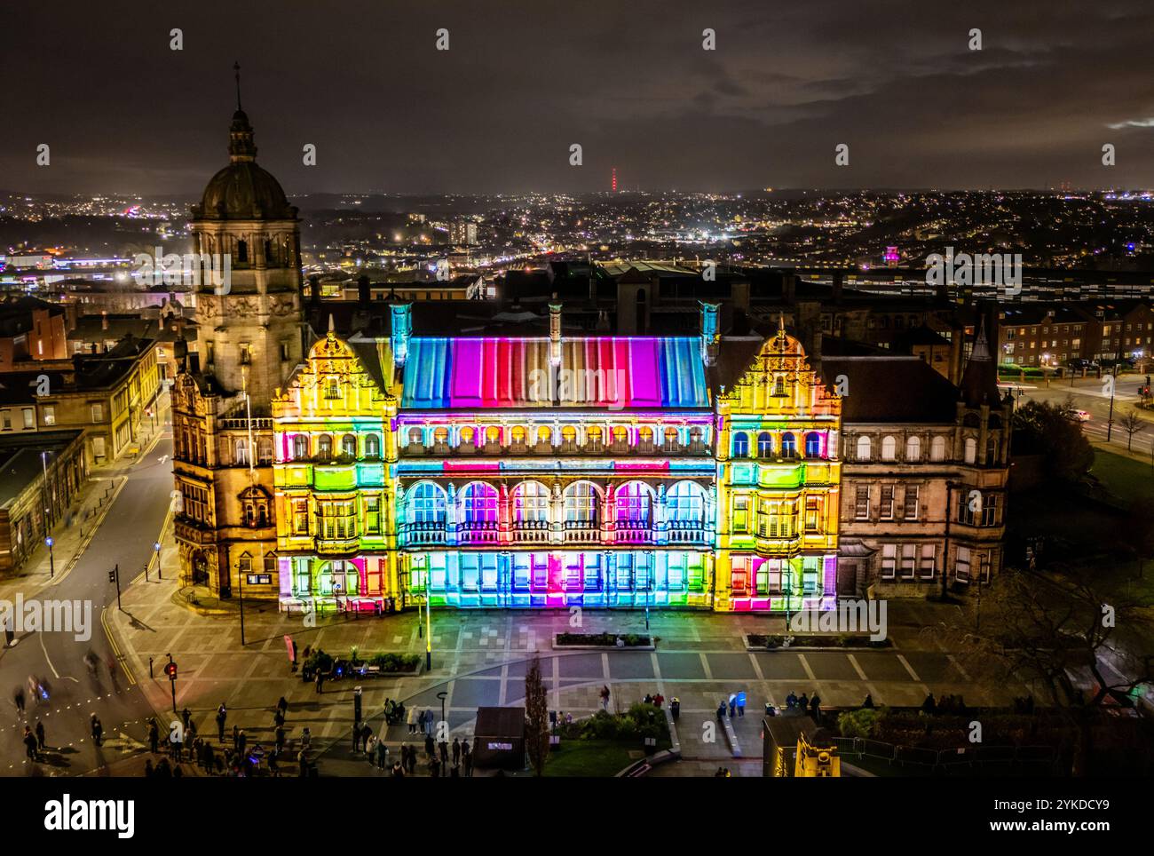 The Timekeepers, an art installation by Illuminos, that forms part of ...