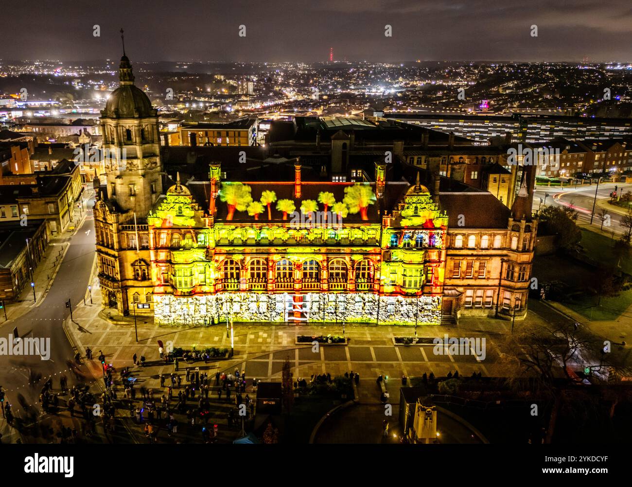 The Timekeepers, an art installation by Illuminos, that forms part of ...