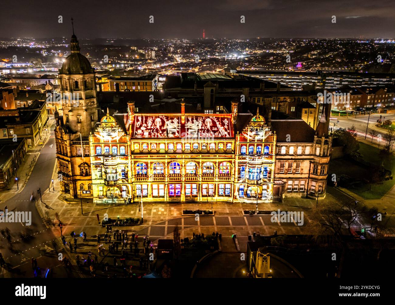 The Timekeepers, an art installation by Illuminos, that forms part of ...