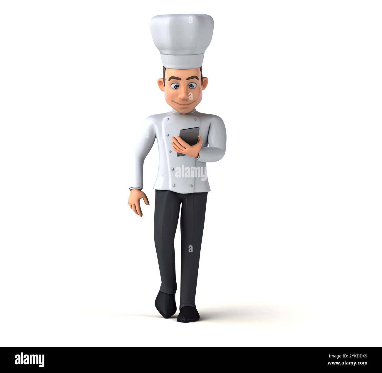 Chef walking Cut Out Stock Images & Pictures - Alamy