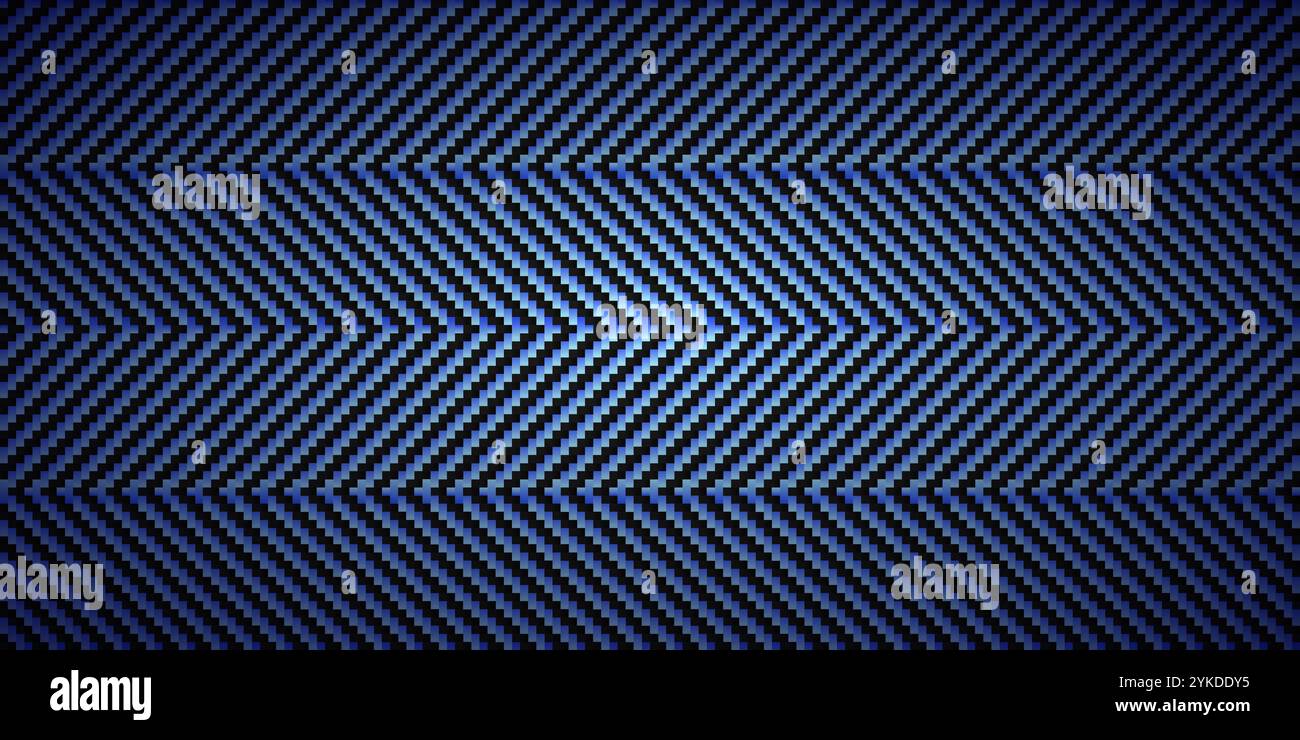 Black and blue diagonal carbon fiber seamless texture pattern vector ...