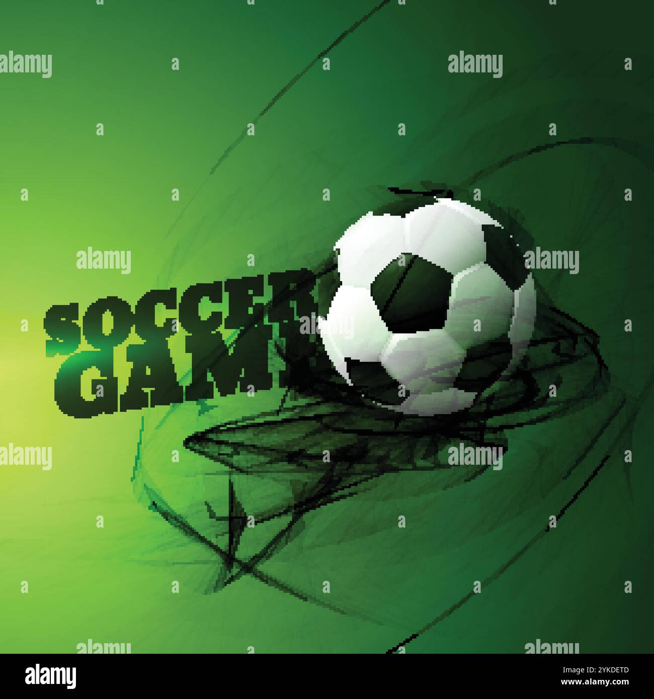 Green card football Stock Vector Images - Alamy
