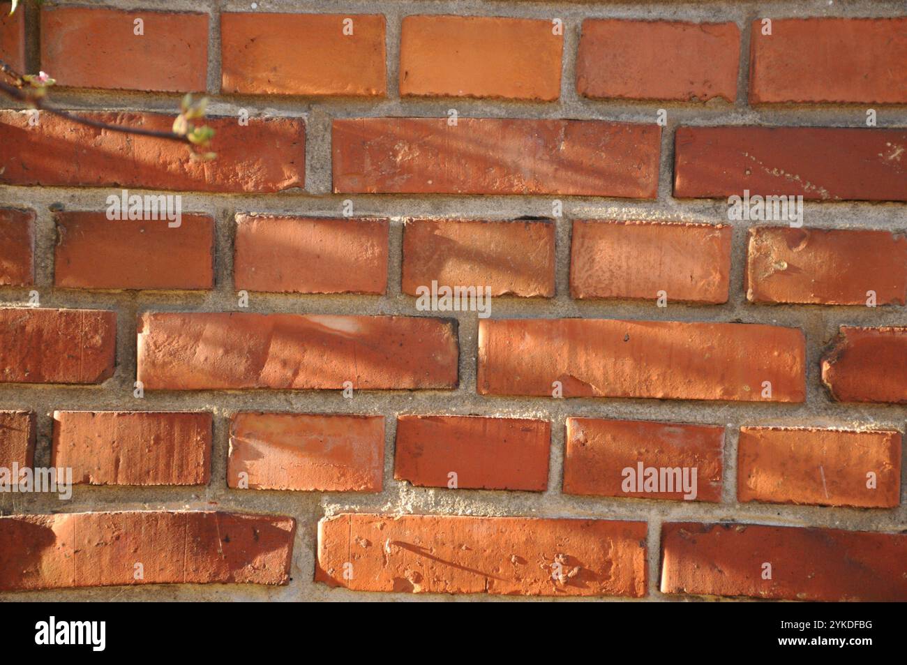 Kastrup/Copenhagen/ Denmark/17 Nov. 2024/.Red bricks wall in danish ...