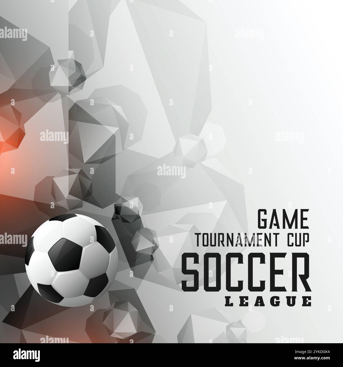 Abstract sports background soccer Stock Vector Images - Alamy