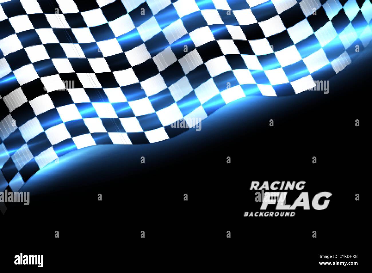 racing checkered flag sports background design Stock Vector Image & Art ...