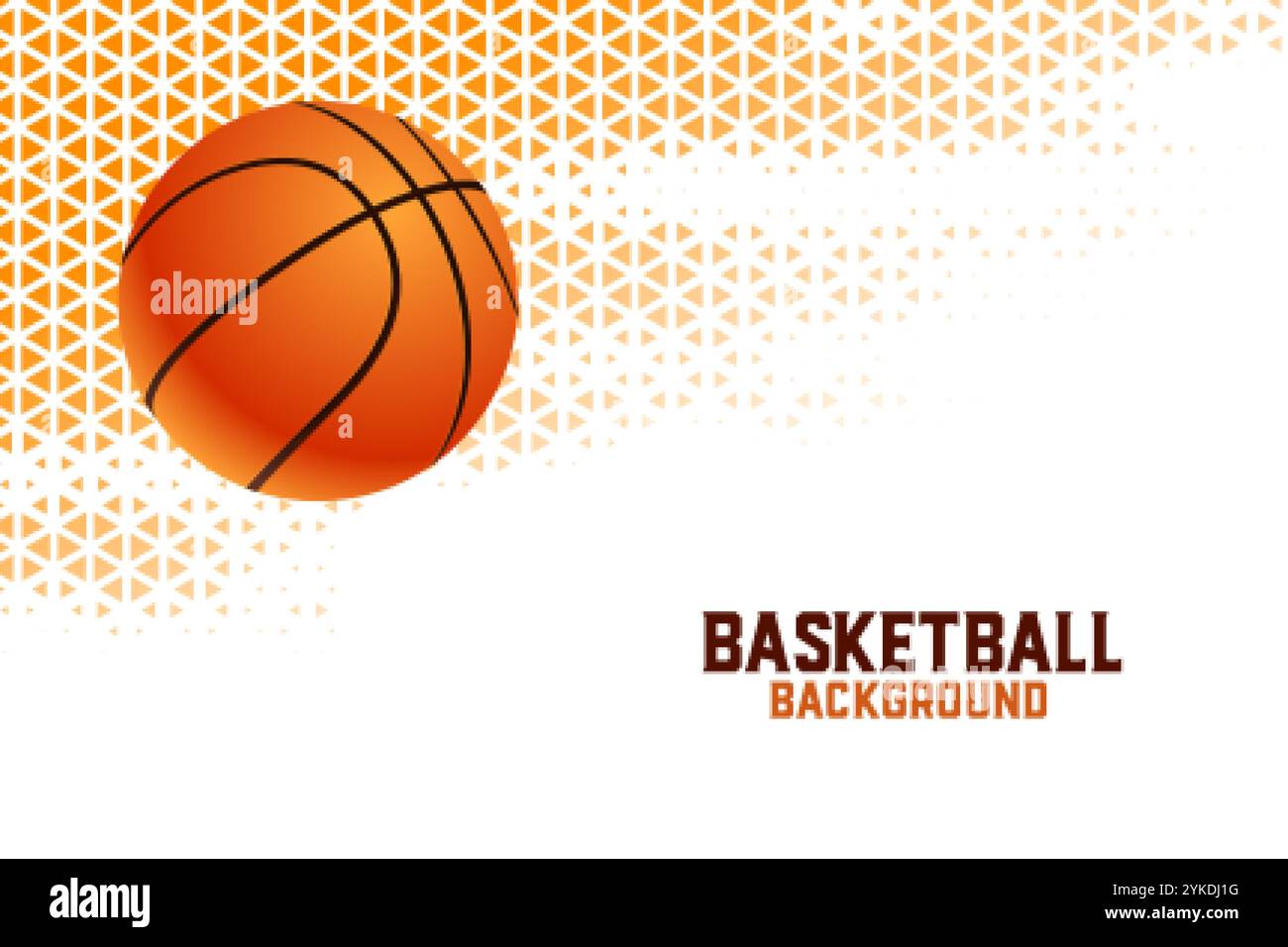 basketball championship tournament background with triangle patterns ...