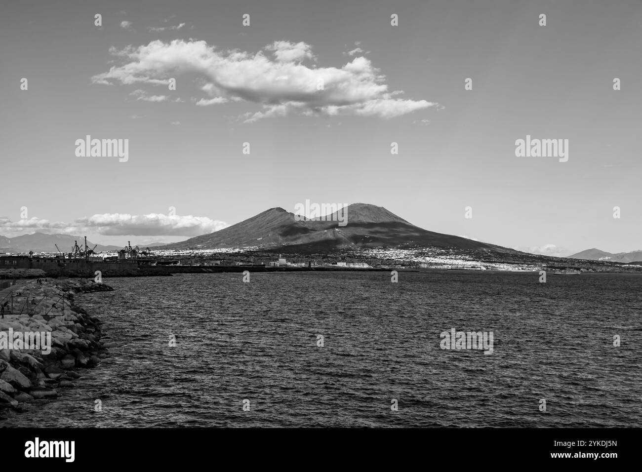 Mount Vesuvius is a somma-stratovolcano located on the Gulf of Naples ...