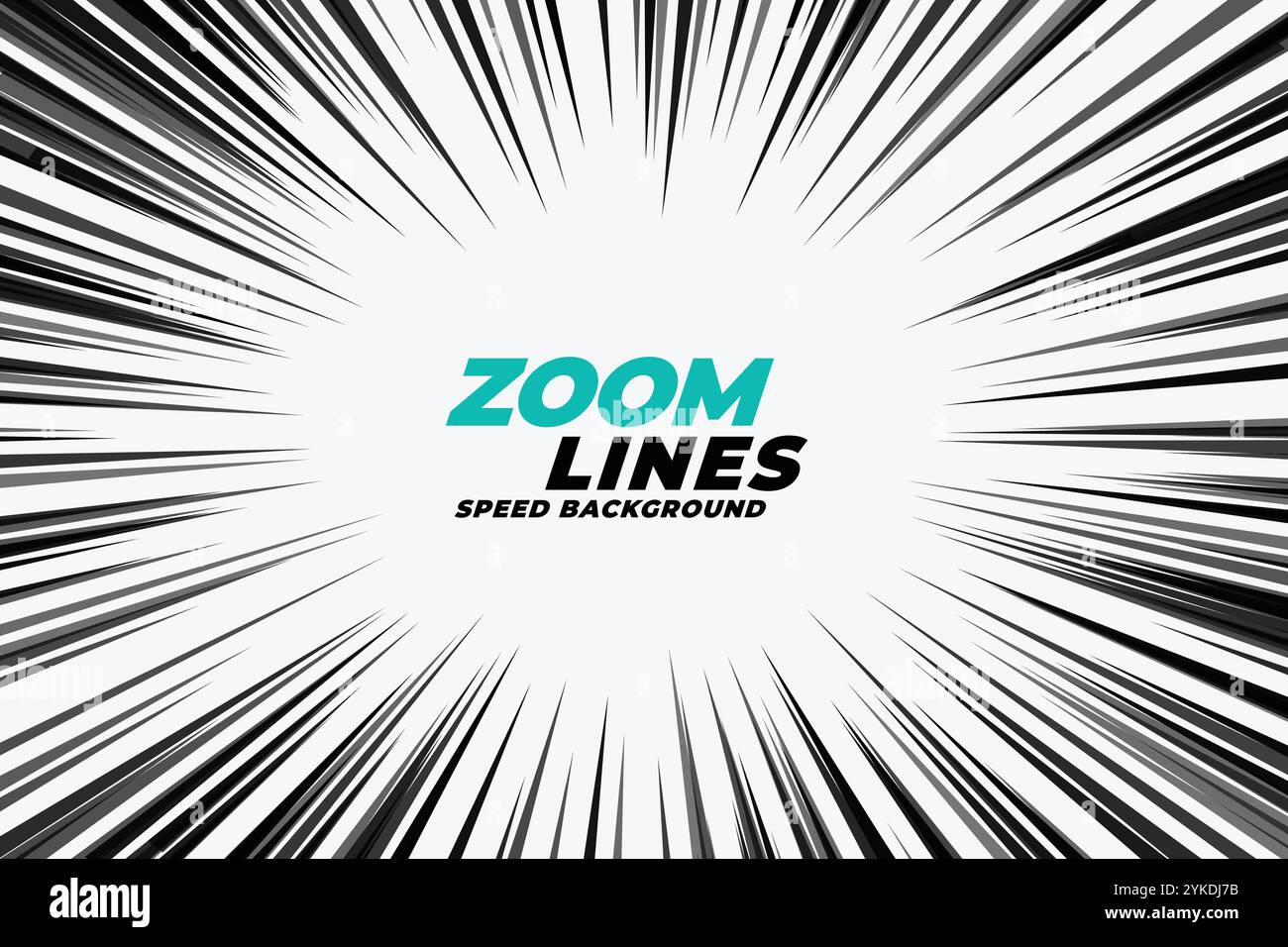 Radial lines comic book Stock Vector Images - Alamy