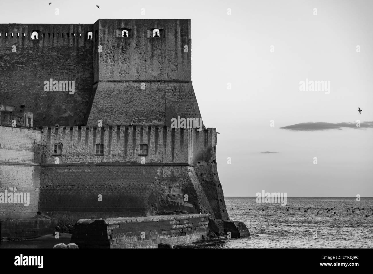 Castel dell'Ovo, lietrally, the Egg Castle is a seafront castle in ...