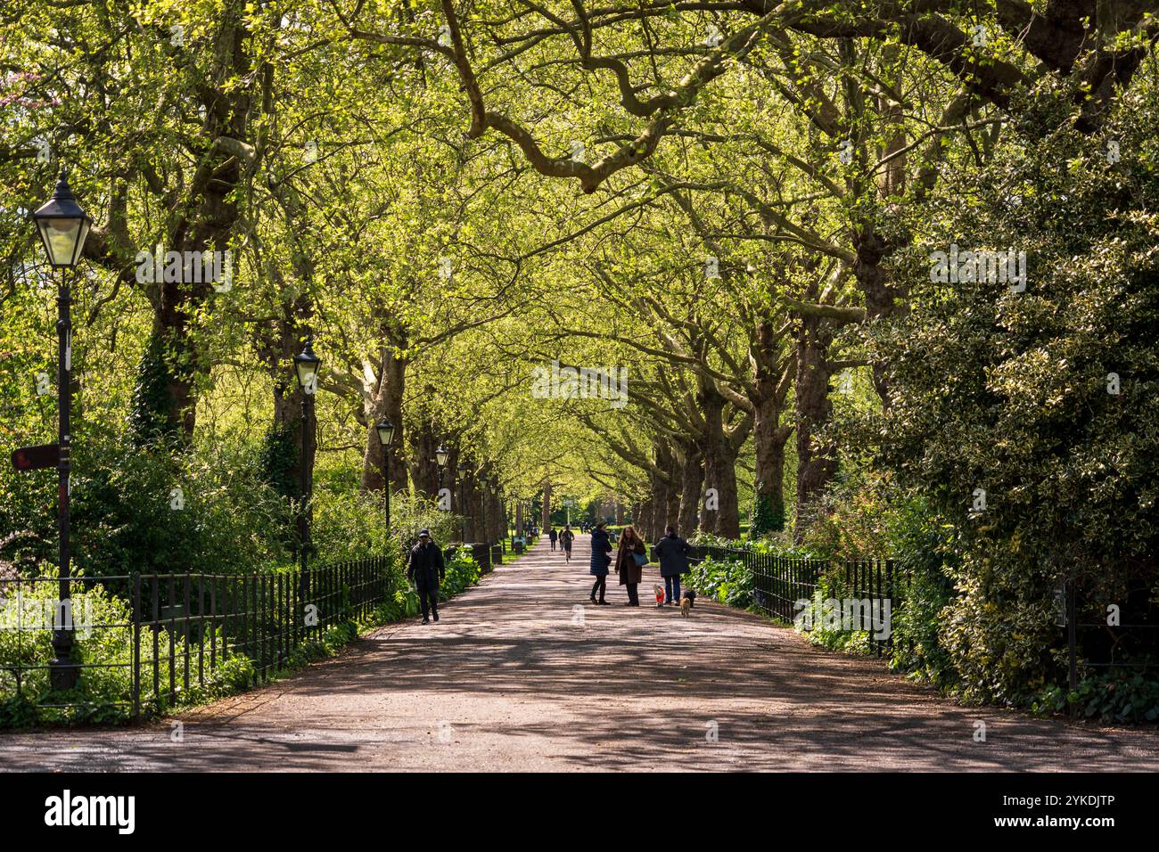 The Battersea Park in the London Borough of Wandsworth, UK Stock Photo ...