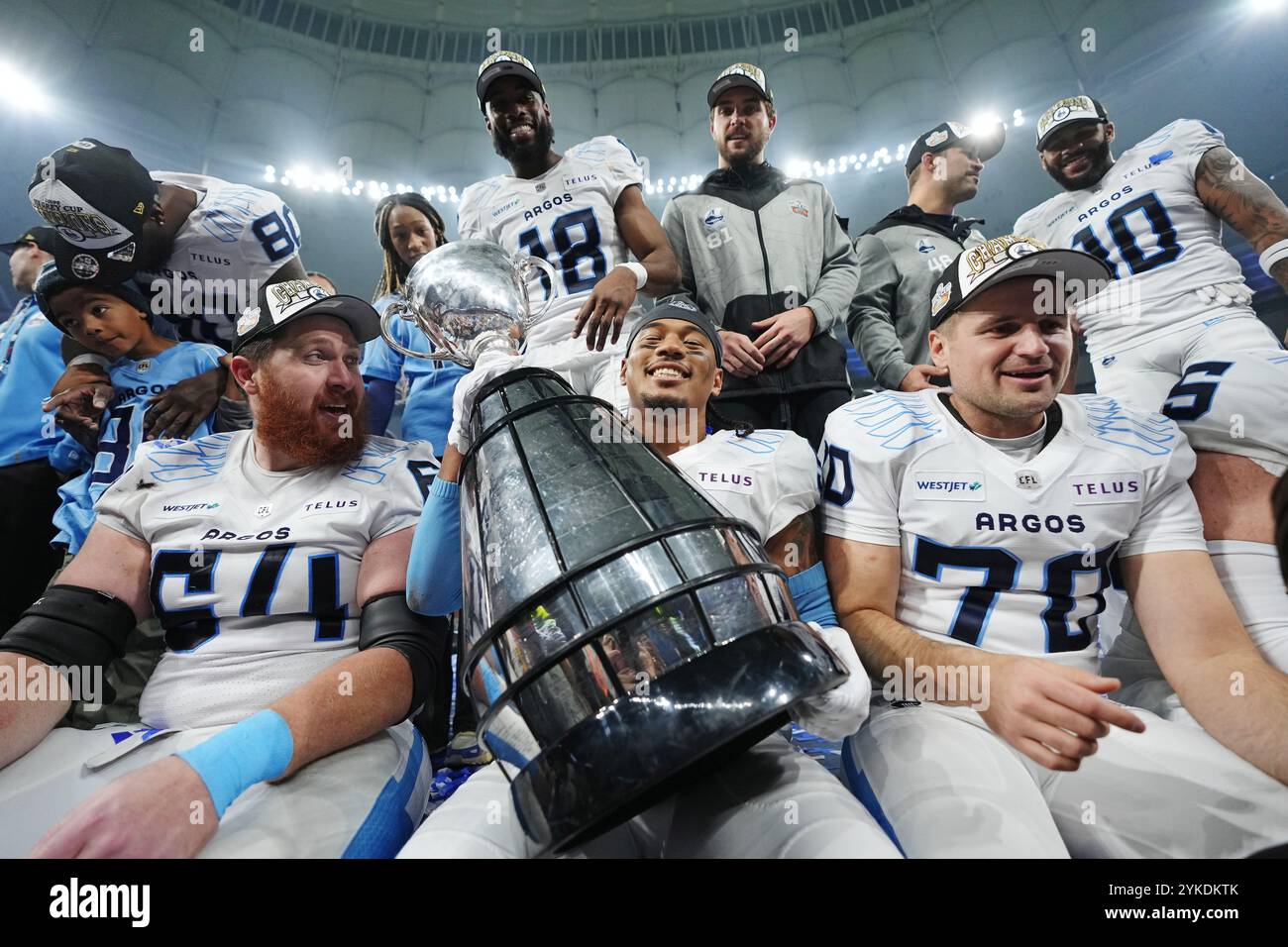 Vancouver, Canada. 17th Nov, 2024. Toronto Argonauts' Royce Metchie (9 ...