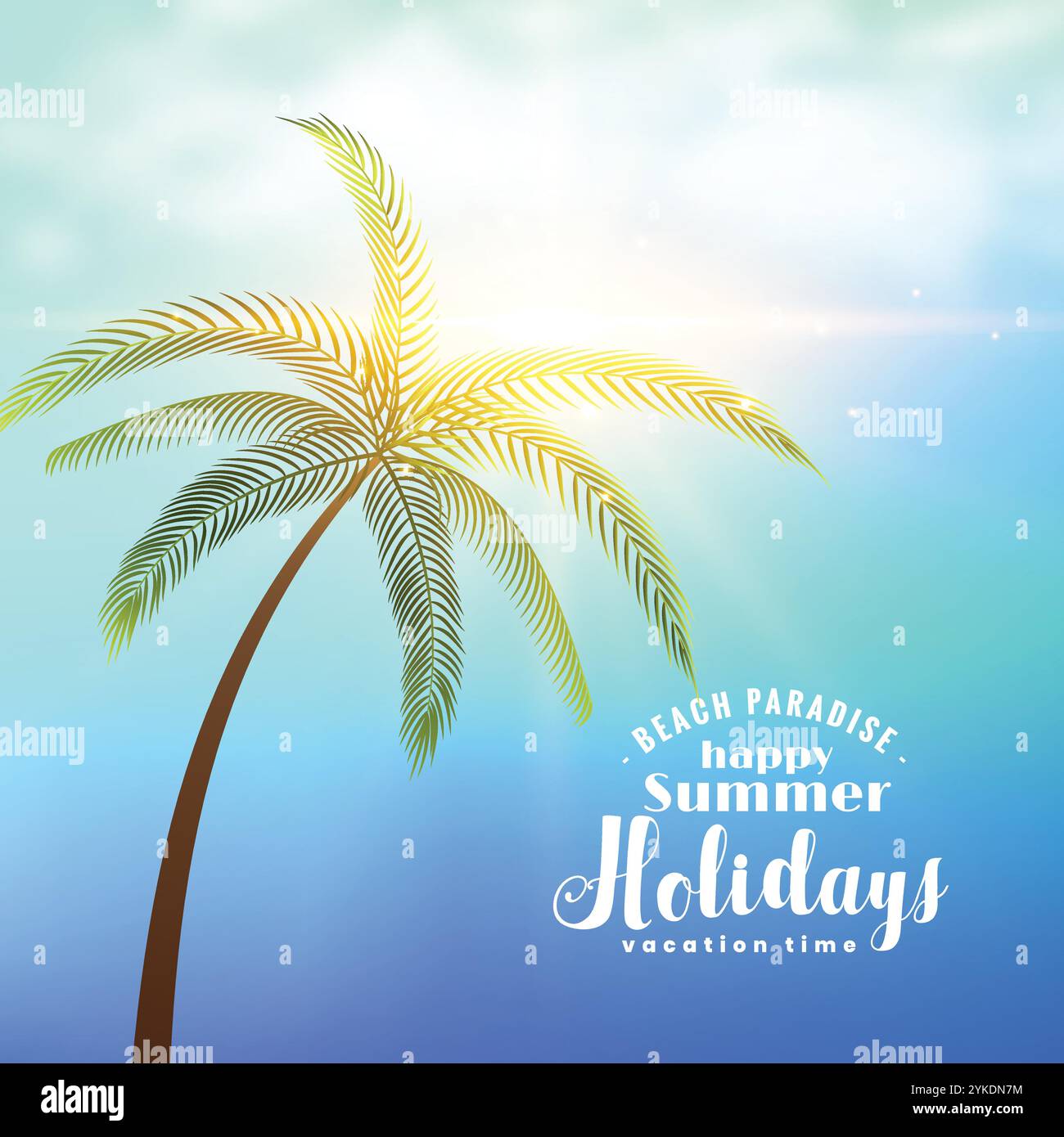 Tropical island holidays Stock Vector Images - Alamy