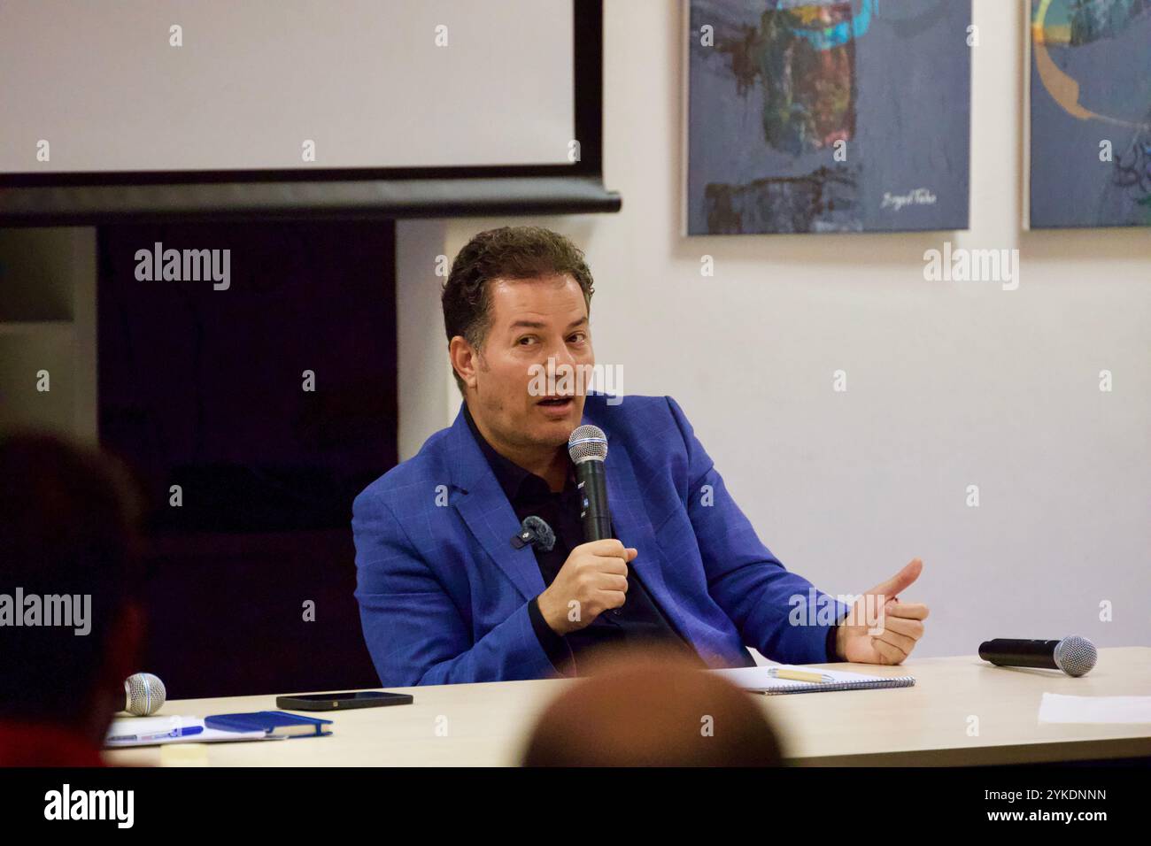 Saarbrücken, Germany. November 14, 2024. THE PRICE OF FREEDOM A warning ...