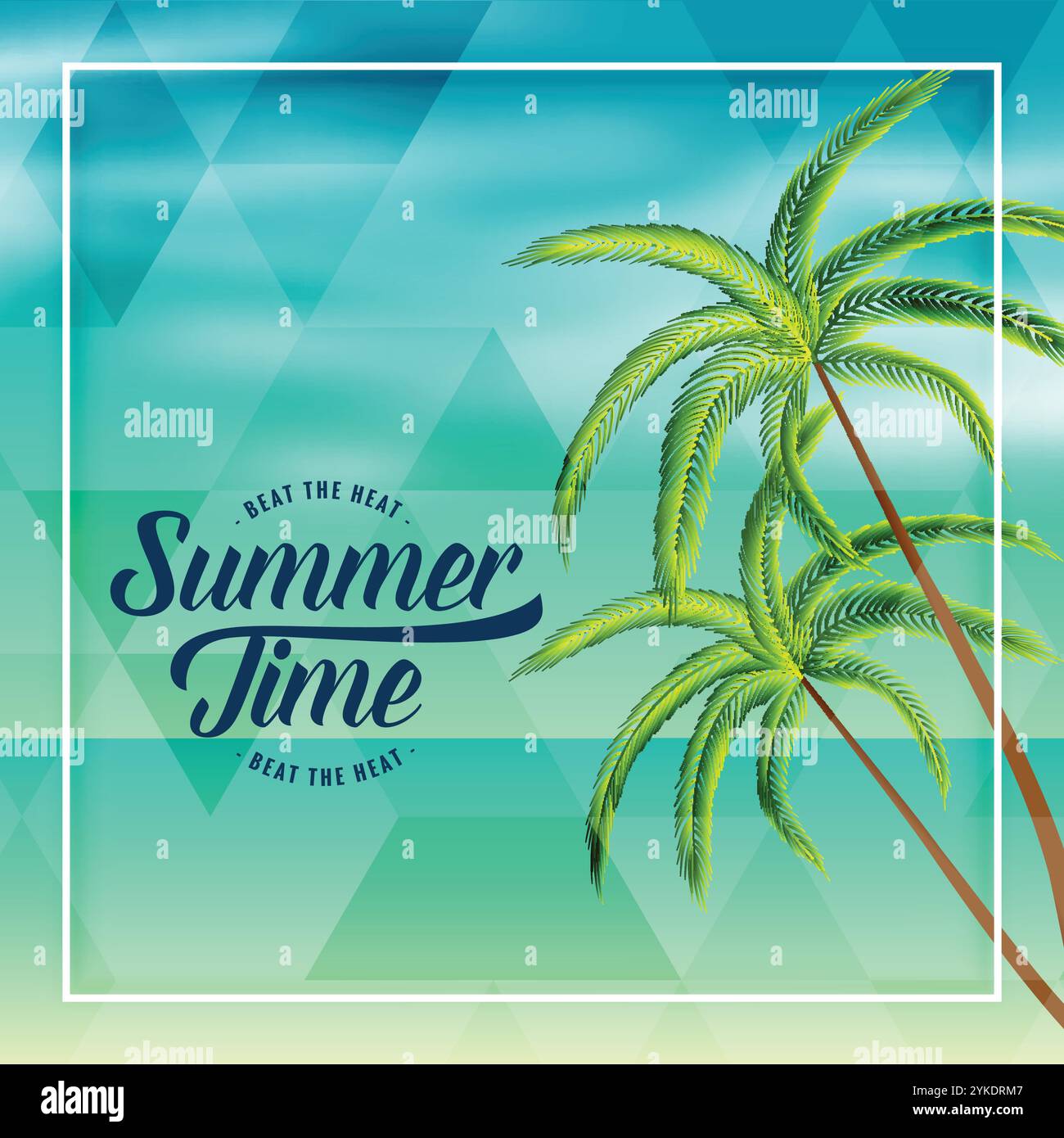 Lovely beach resort Stock Vector Images - Alamy