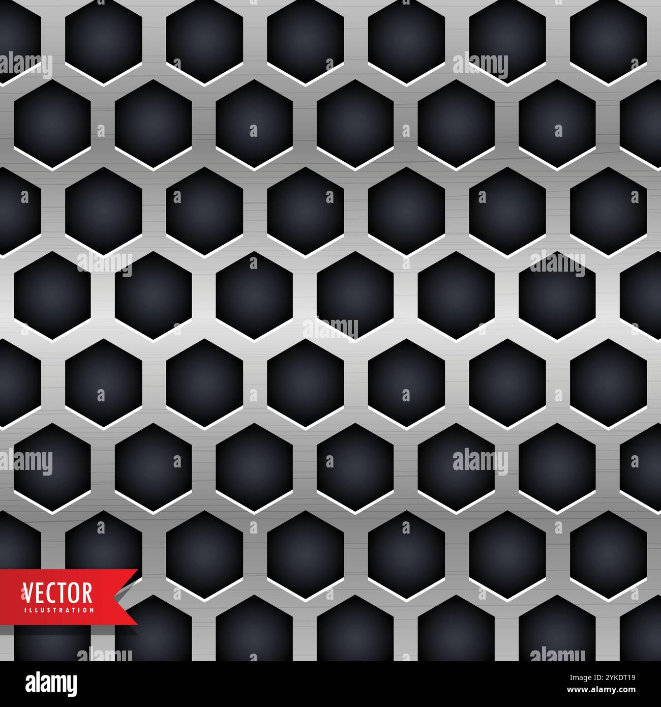Hexagonal holes Stock Vector Images - Alamy