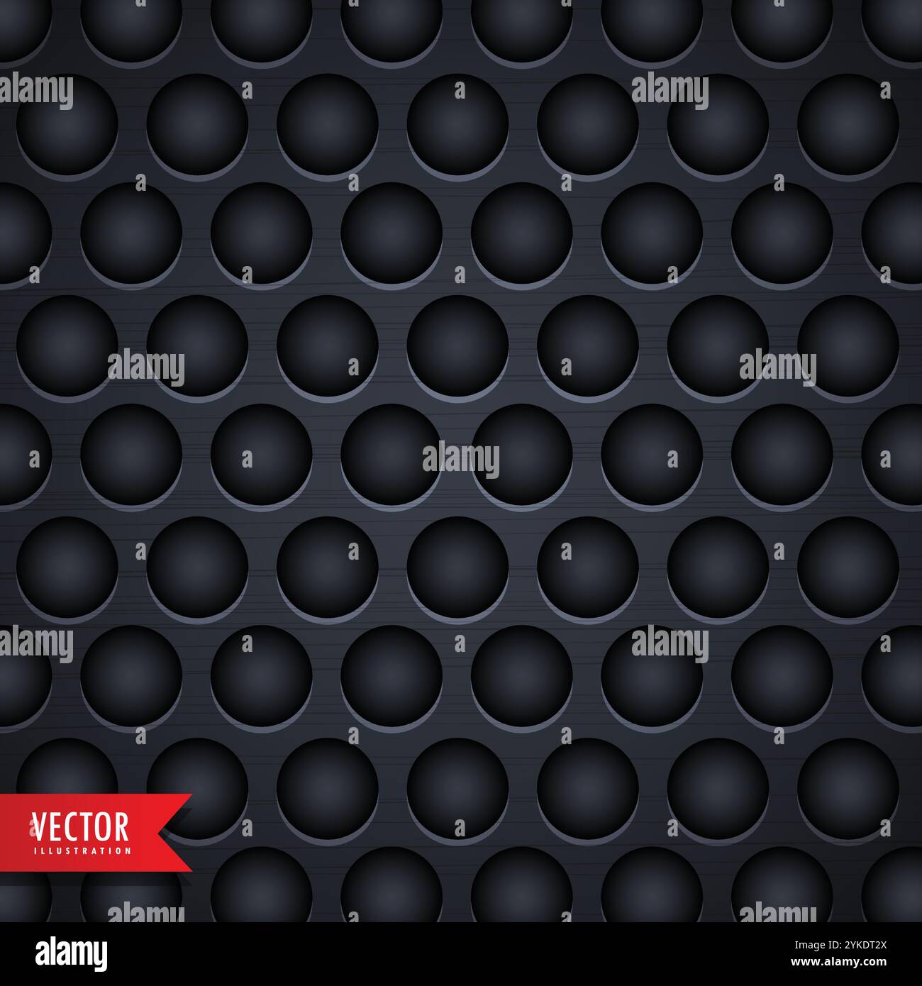 Black metal texture with holes Stock Vector Images - Alamy