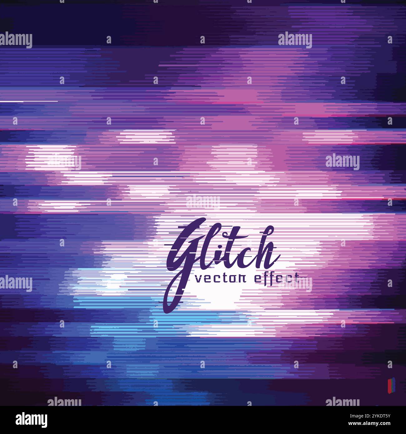 glitch vector effect of image corruption Stock Vector Image & Art - Alamy
