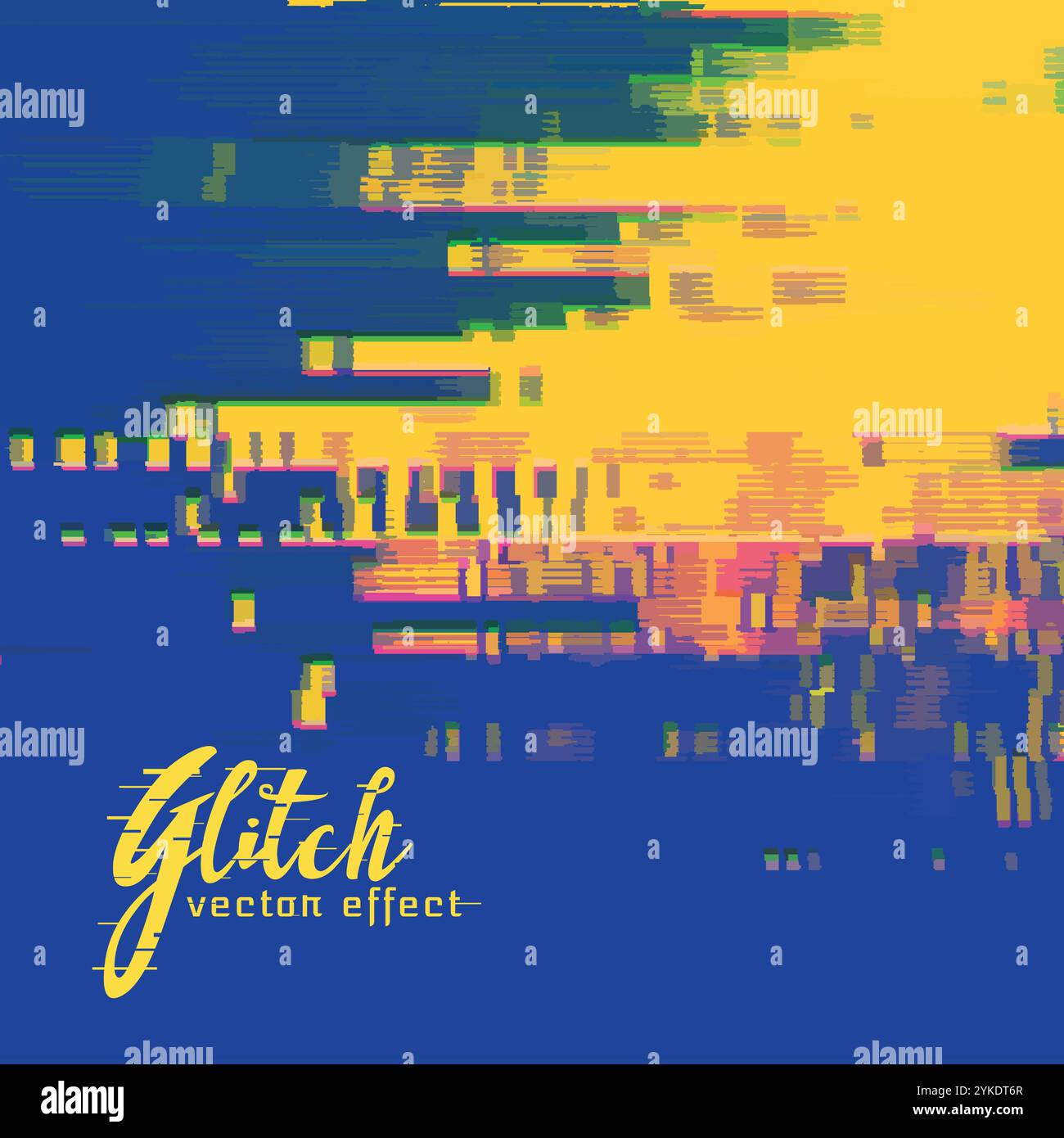 Corrupt screen Stock Vector Images - Alamy