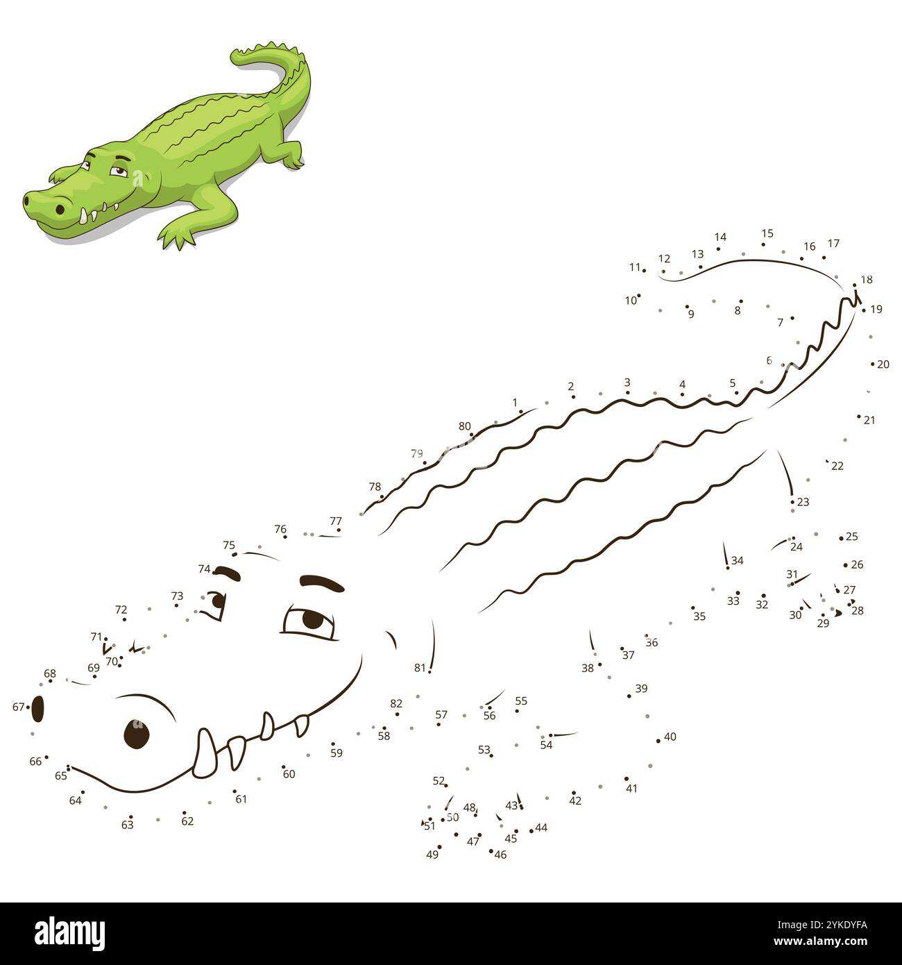 Connect dots draw cute hi-res stock photography and images - Alamy