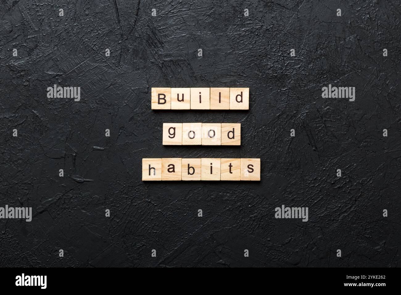 Build good habits word hi-res stock photography and images - Alamy