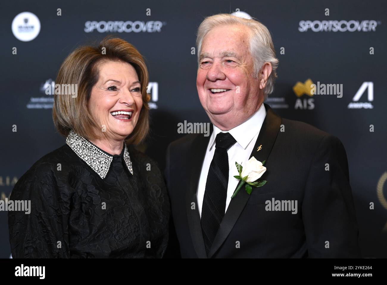 Melbourne, Australia. 18th Nov, 2024. Morah Brennan (left) and Gerry ...