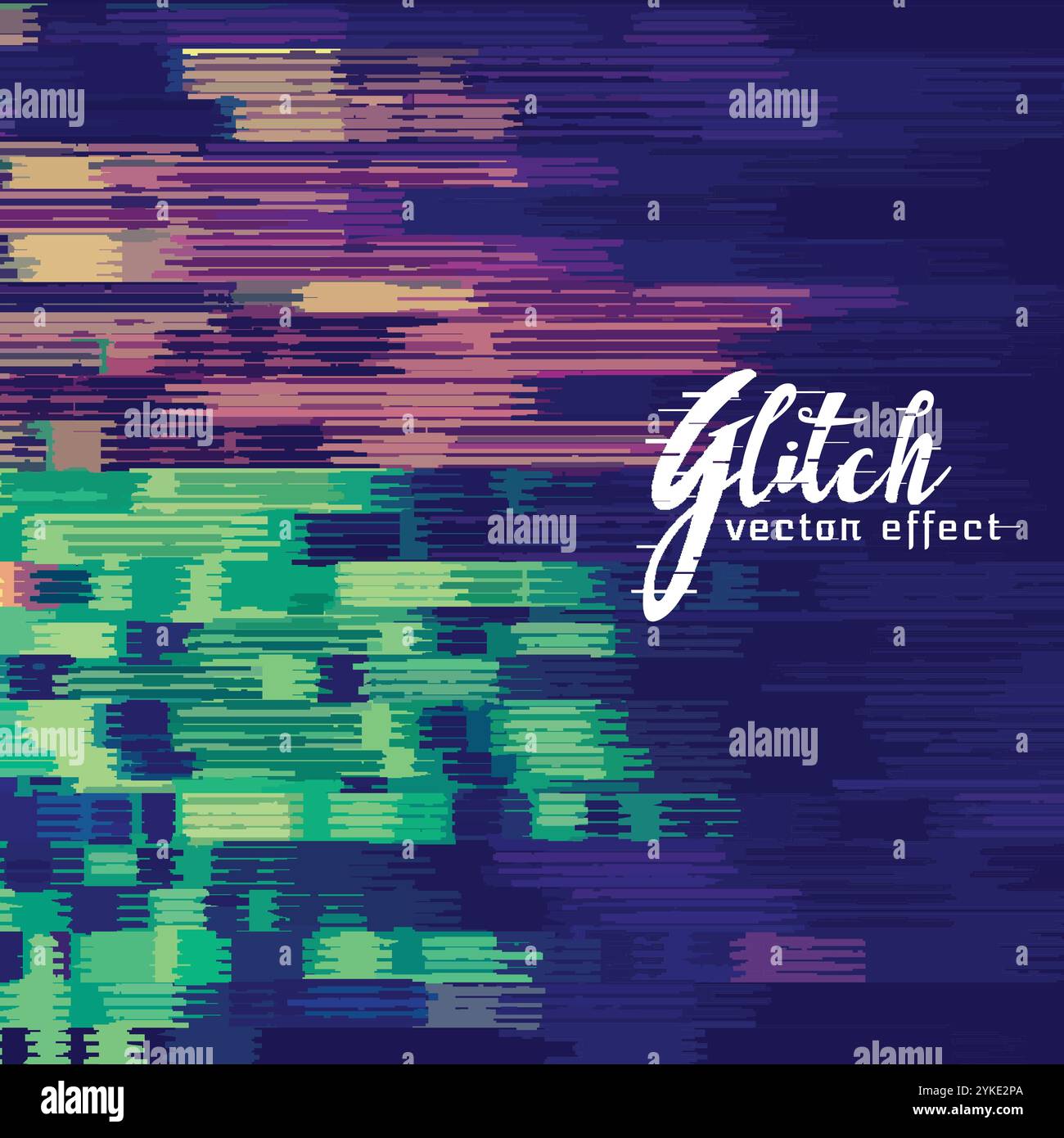 abstract glitch background with distortion effect Stock Vector Image & Art - Alamy