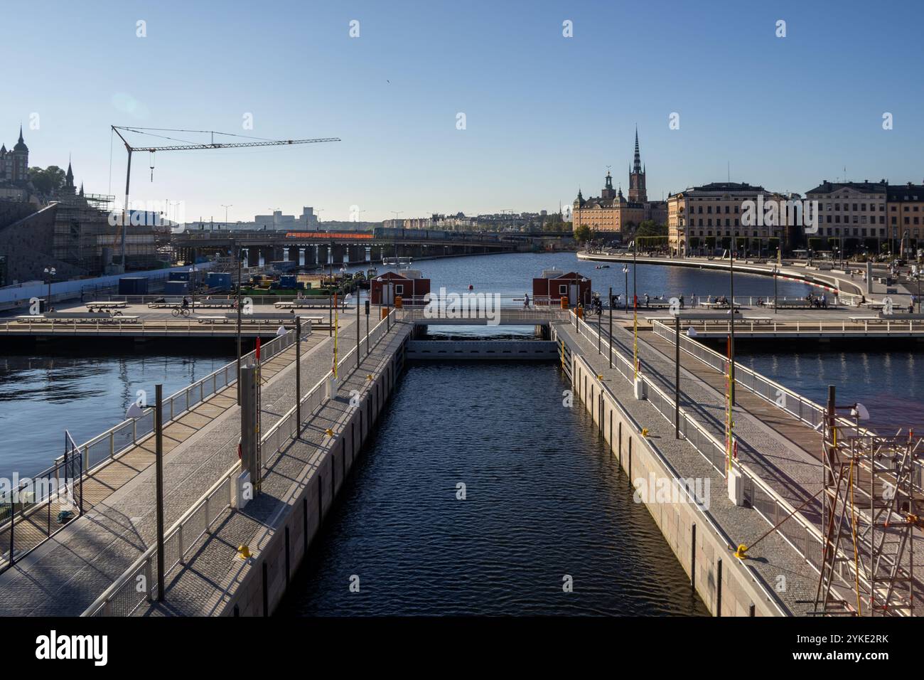 Stockholm view waterfront architecture hi-res stock photography and ...