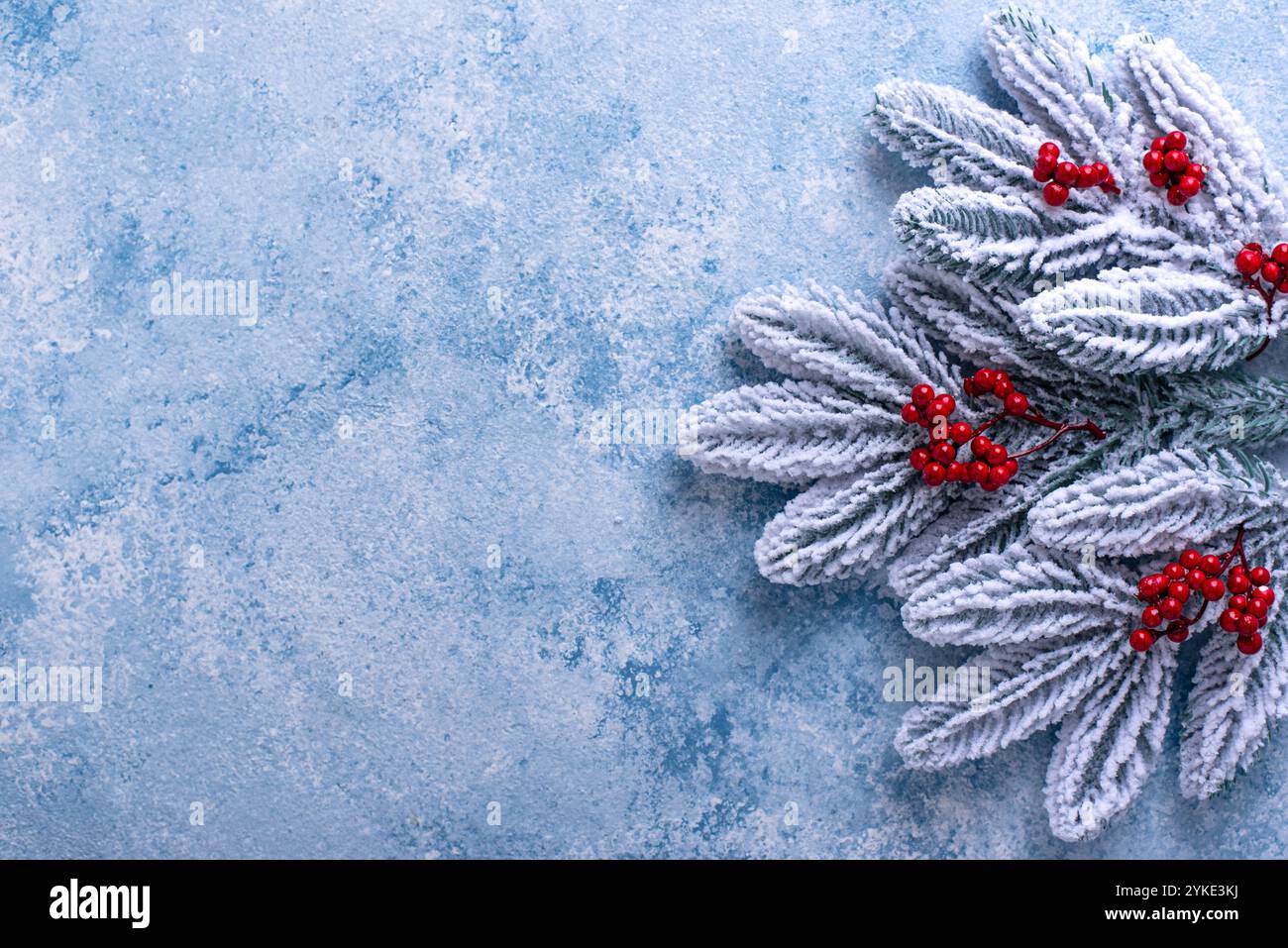Christmas festive background with fir tree Stock Photo - Alamy