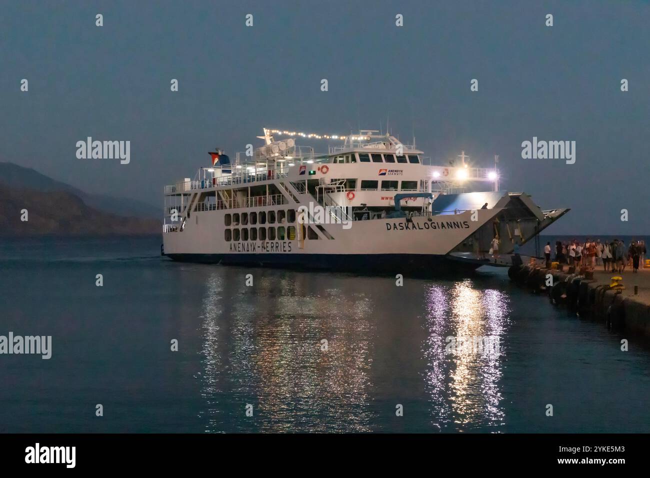 Ship ferry to crete hi-res stock photography and images - Alamy