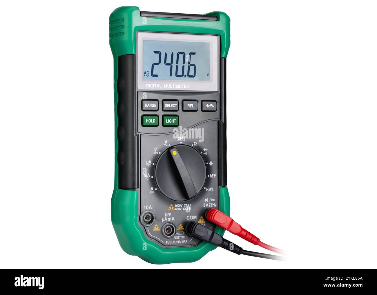 Green digital multimeter hi-res stock photography and images - Alamy