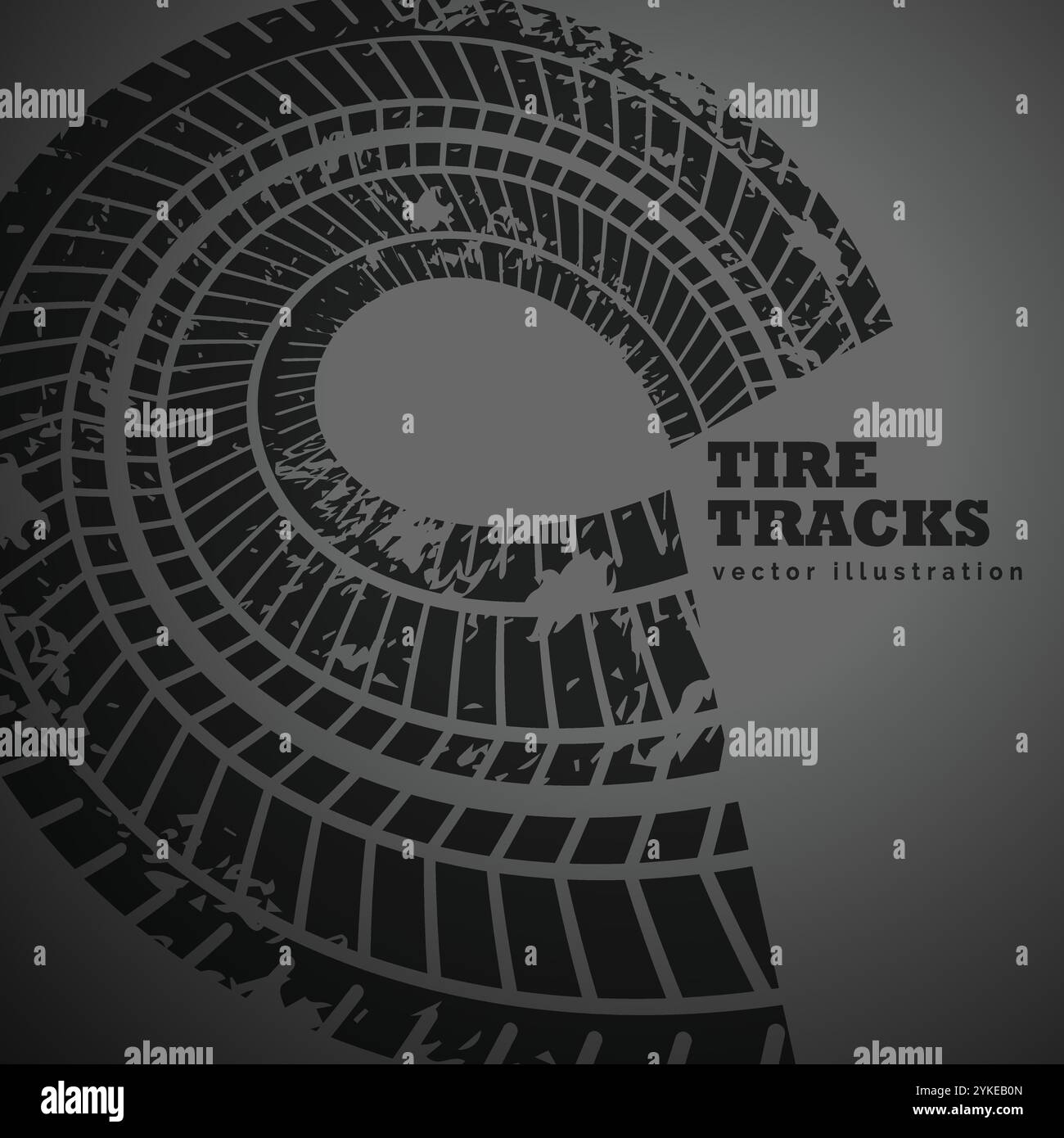 Dark track Stock Vector Images - Alamy