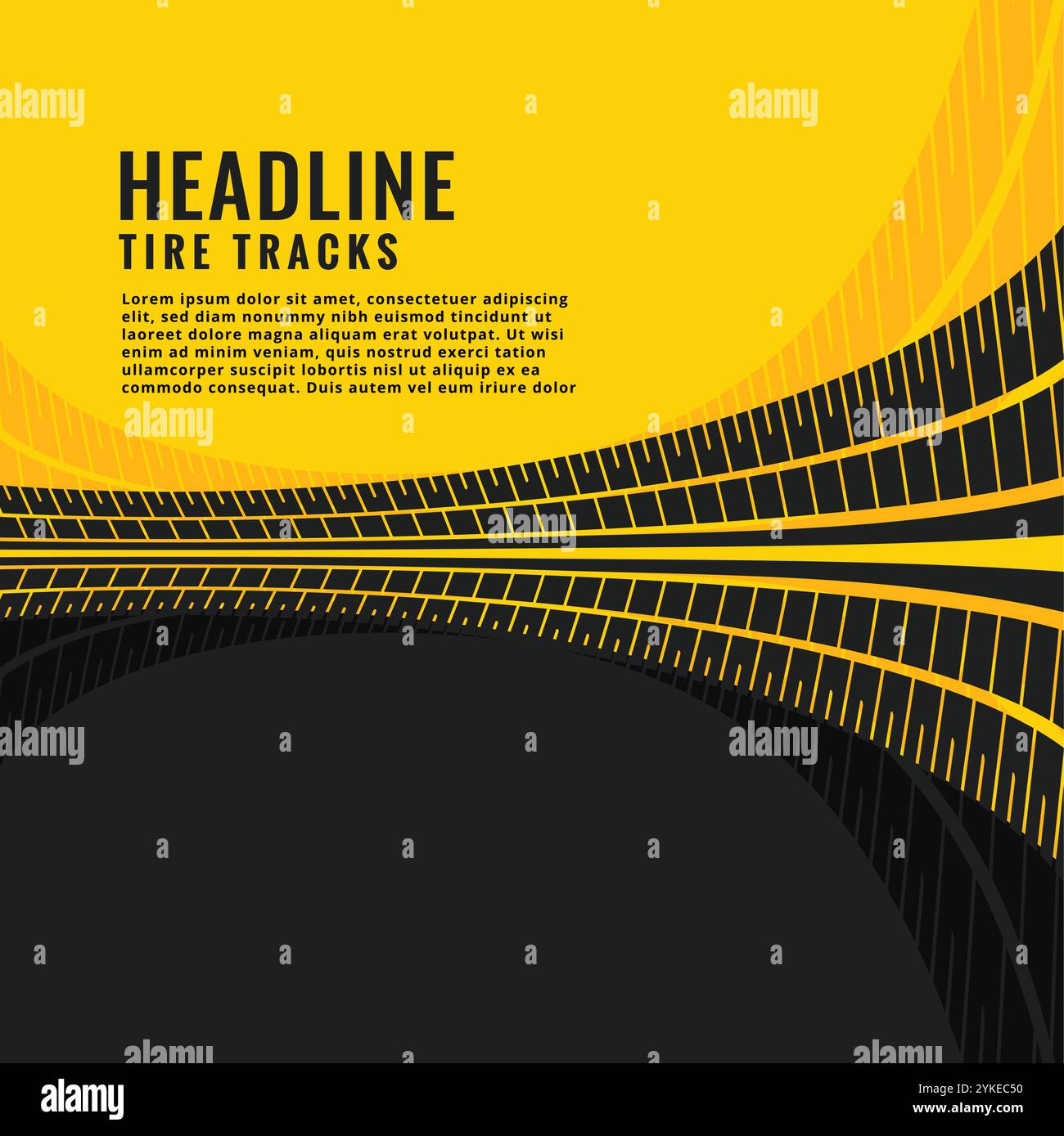 tire track marks background design Stock Vector Image & Art - Alamy