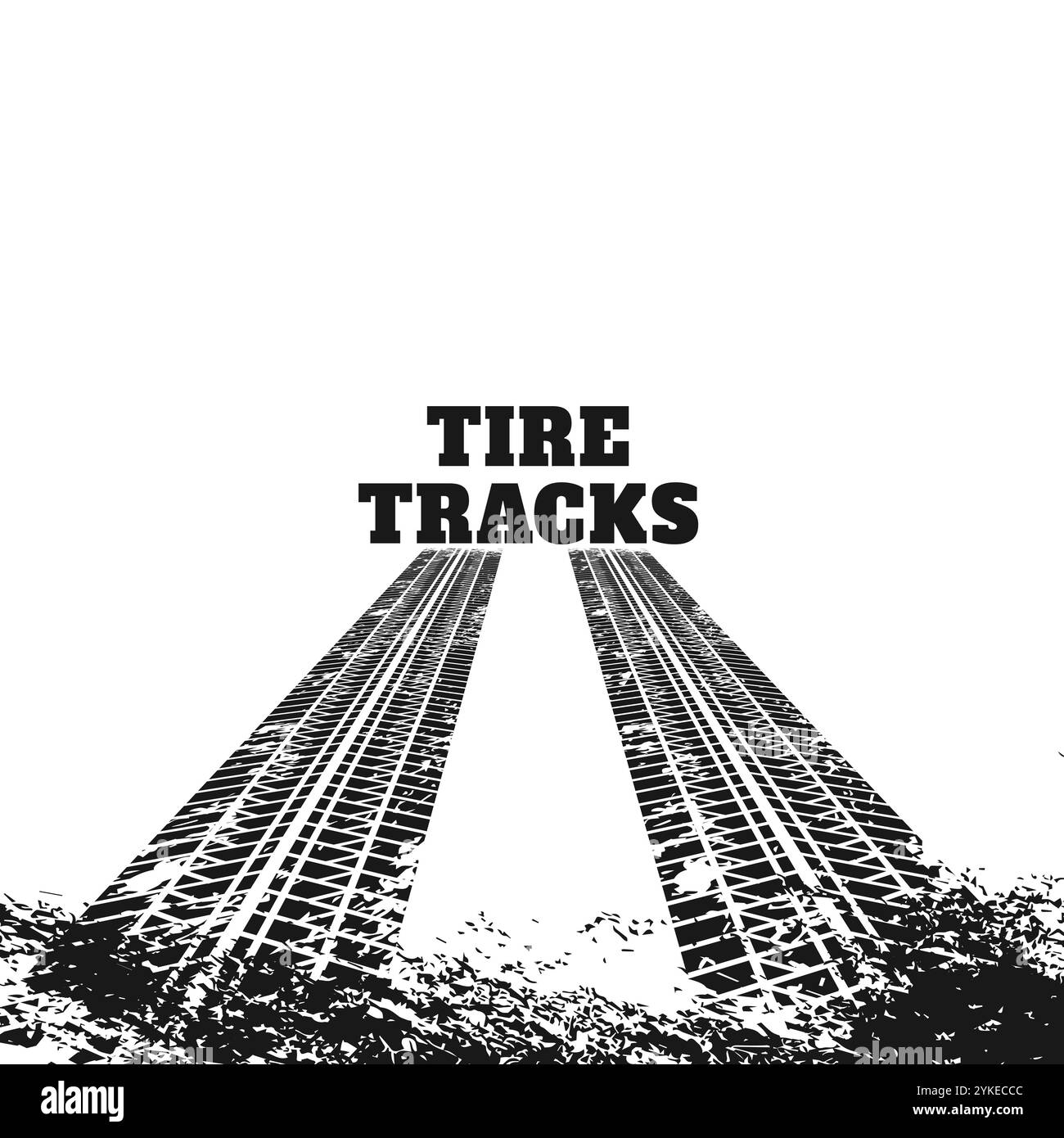 Dirty tire Stock Vector Images - Alamy