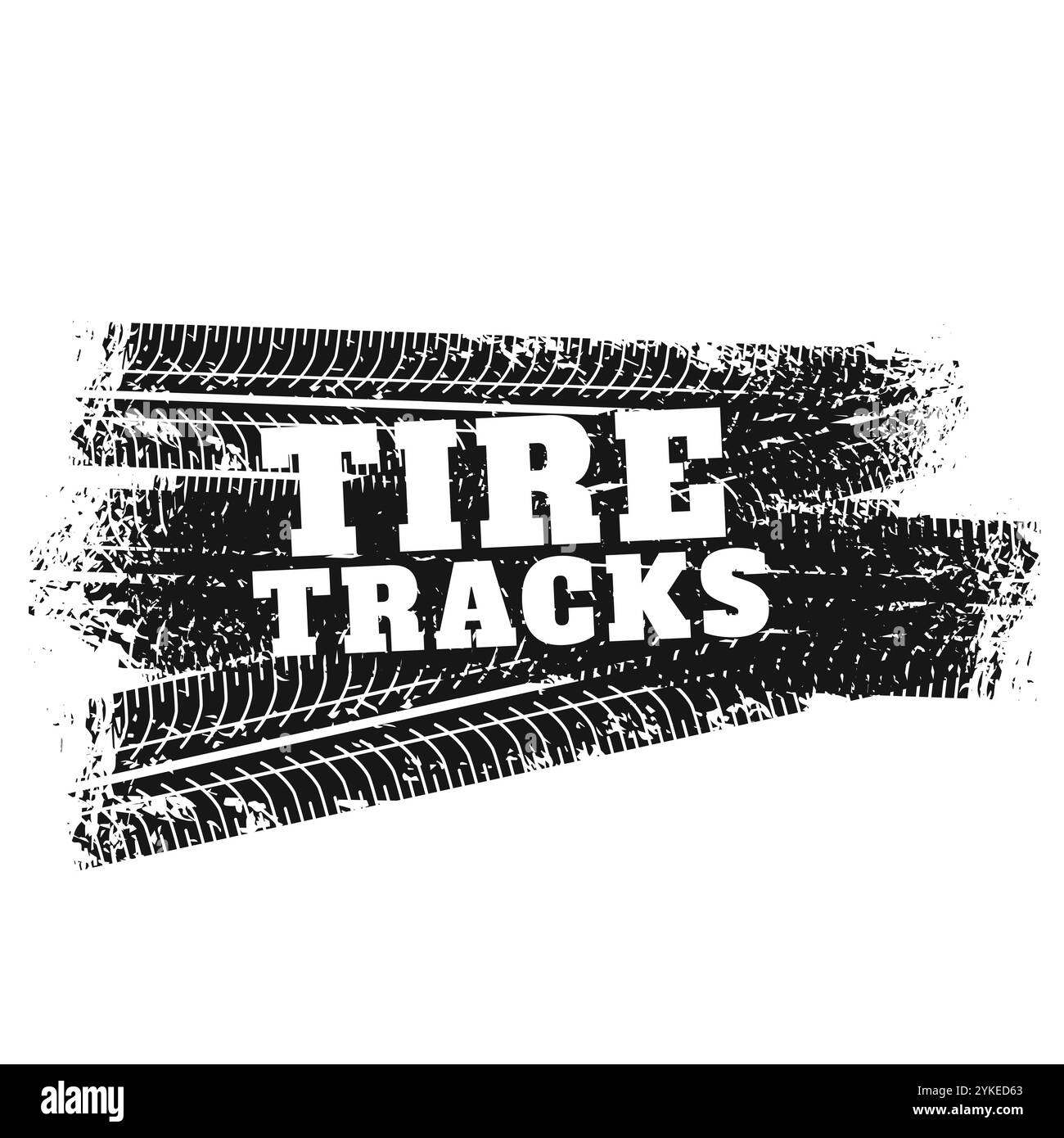 tire tracks print marks background Stock Vector Image & Art - Alamy