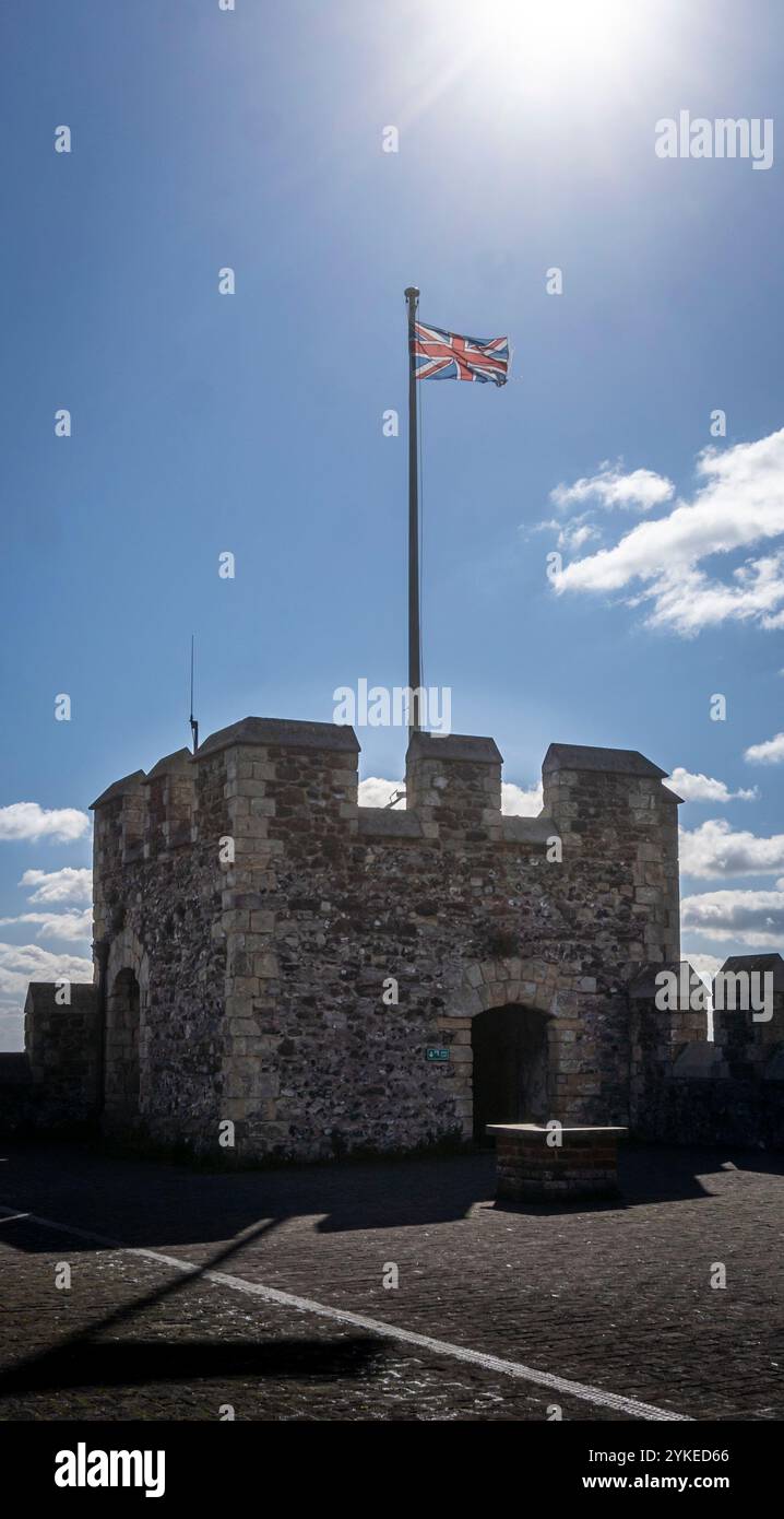 England flag flying from old hi-res stock photography and images - Alamy