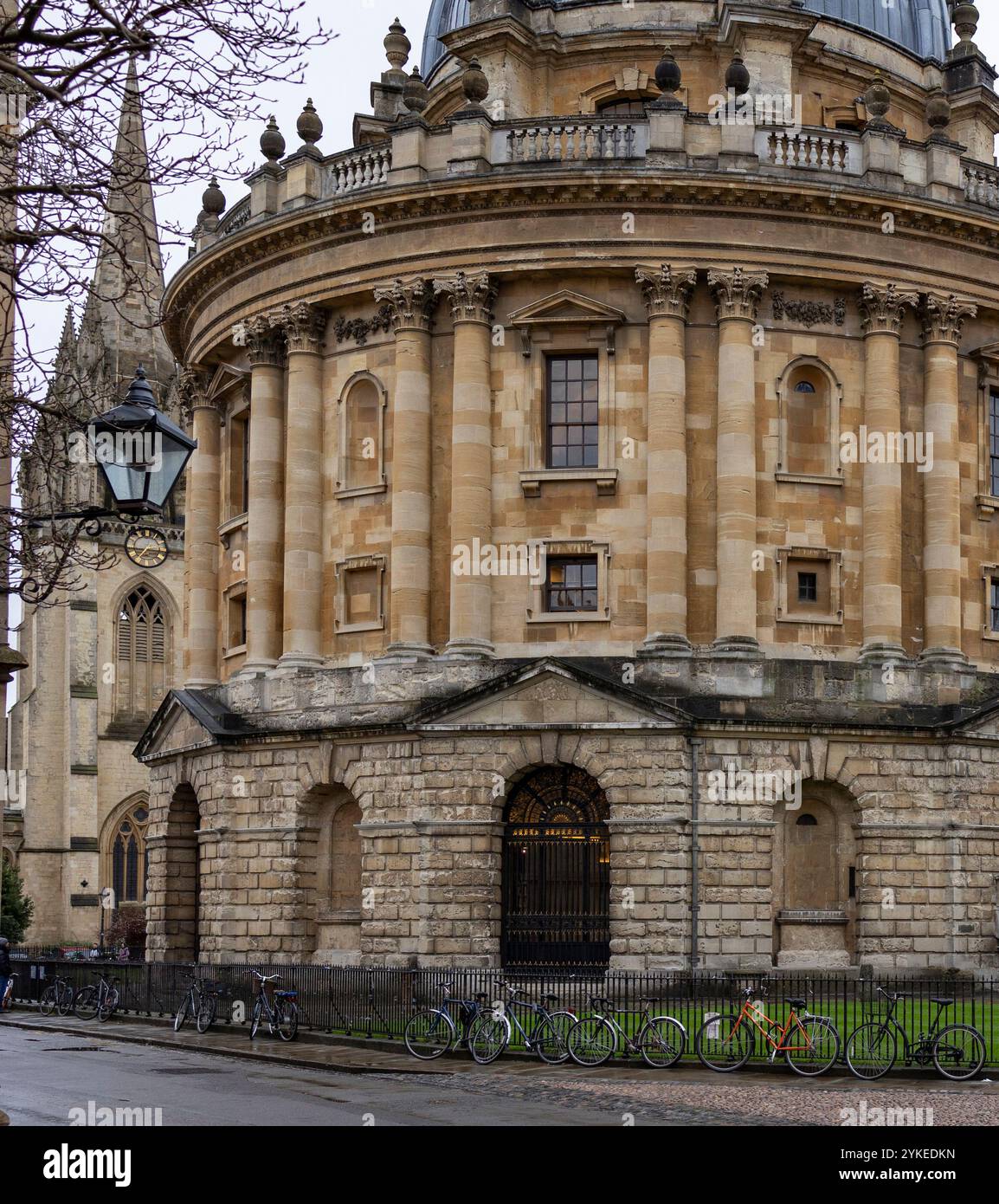 Oxford, united kingdom, 19 December 2023 Radcliffe Camera, built in ...