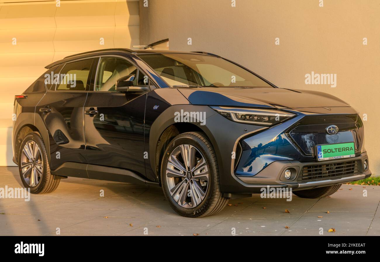 Subaru Solterra all-electric SUV with AWD Stock Photo - Alamy
