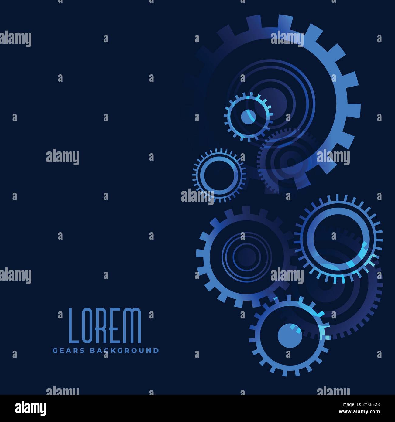 technology gear wheels composition background Stock Vector Image & Art ...