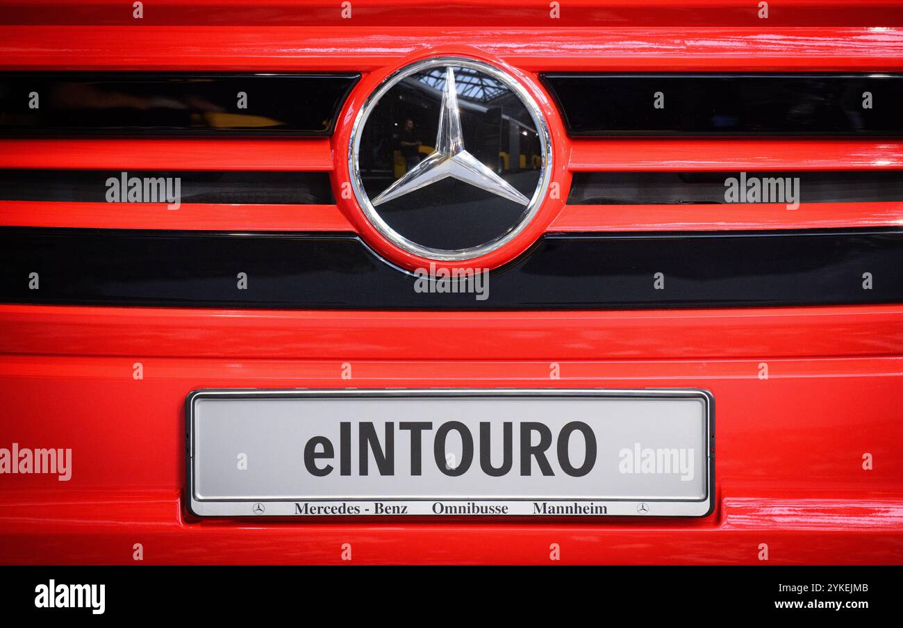 Berlin, Germany. 18th Nov, 2024. The new, electrically powered ...